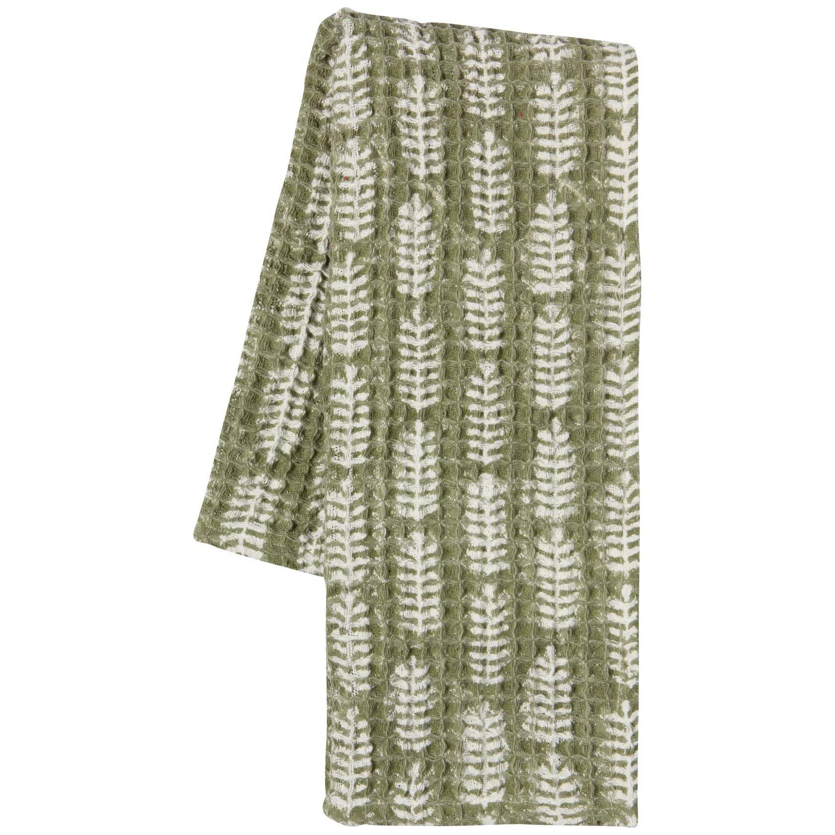 Fern Block Print Dishtowel – Sweet Pea Apothecary
